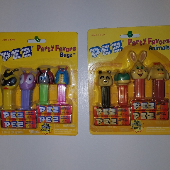 PEZ | Toys | Vintage Mini Pez Party Favors Animals Bugz | Poshmark